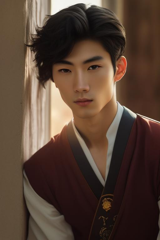 Attractive Japanese Man