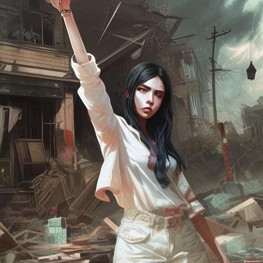wavy-opossum18: Young lady stand in Raccoon city