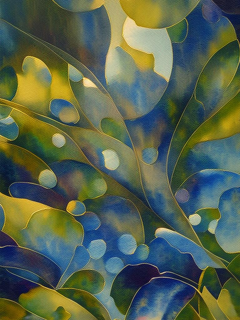 moral-donkey203: watercolour painting with light glare in small section ...
