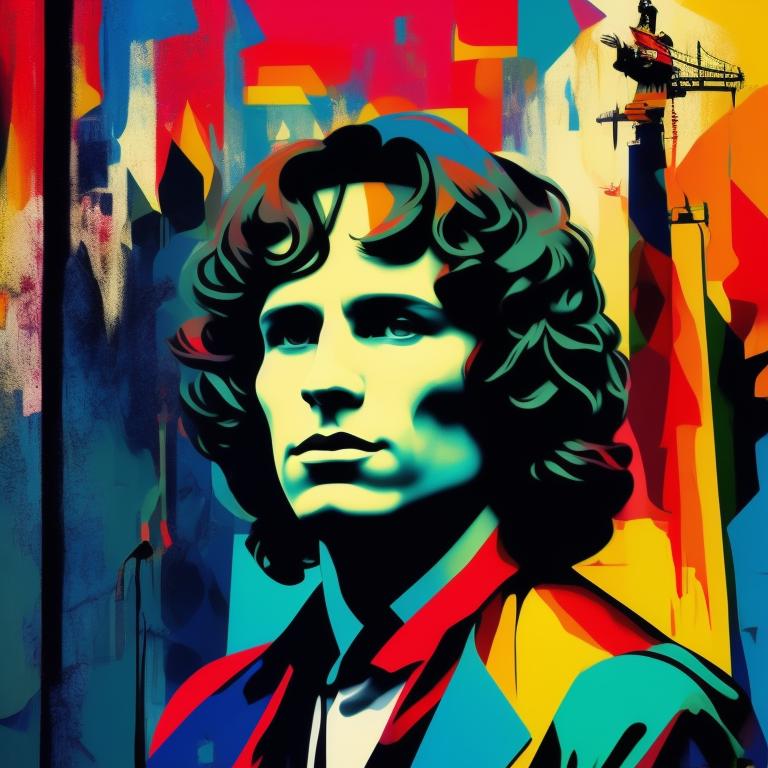 Jim Morrison Eye Color