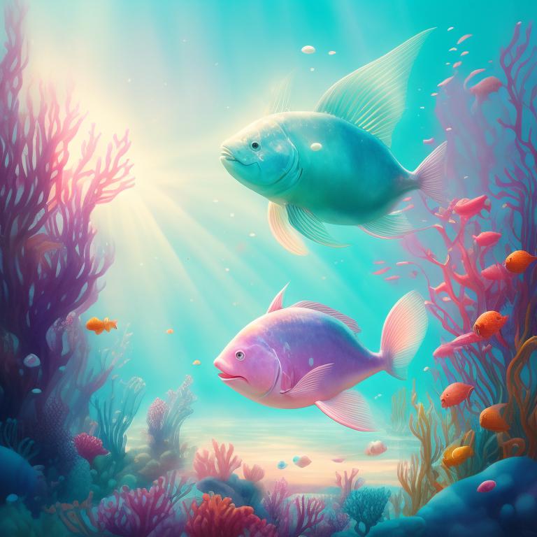 ready-zebra88: sea creature under water, in a playful and whimsical ...