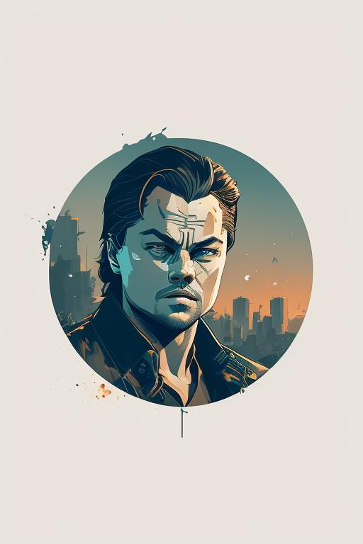 hairy-ape733: ltra detailed portrait of Leonardo DiCaprio high quality ...