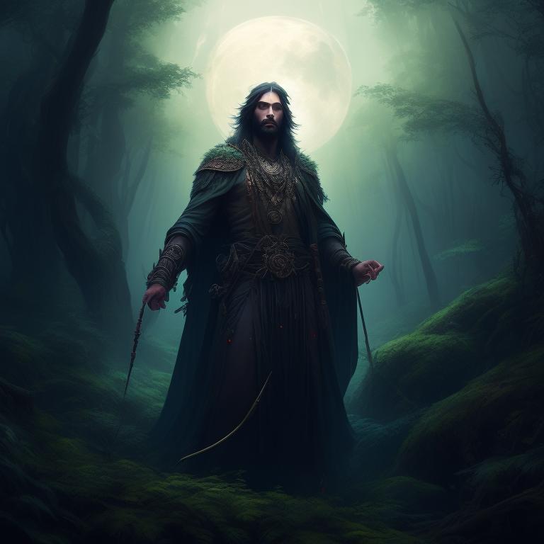 greedy-shrew44: Male human druid