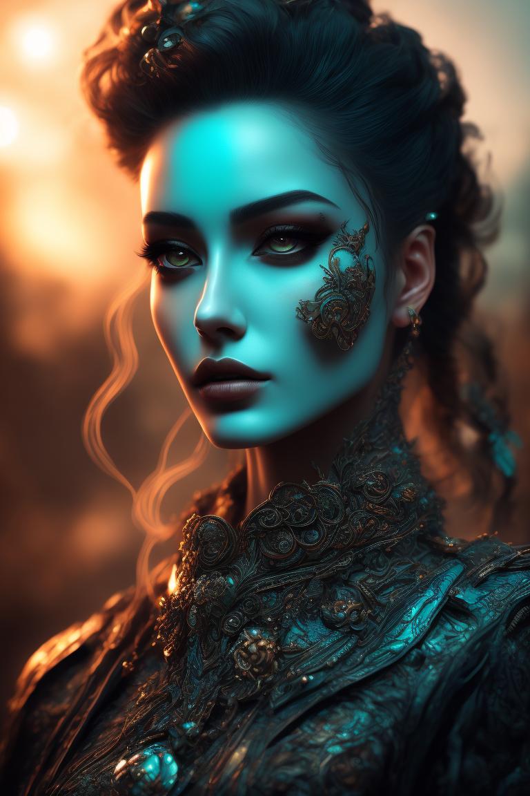 Naglauamorda: Best Quality, Masterpiece, Portrait Shot of a Goth Woman ...