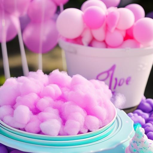 stingy-crab432: a high quality photo of bright purple cotton candy ...