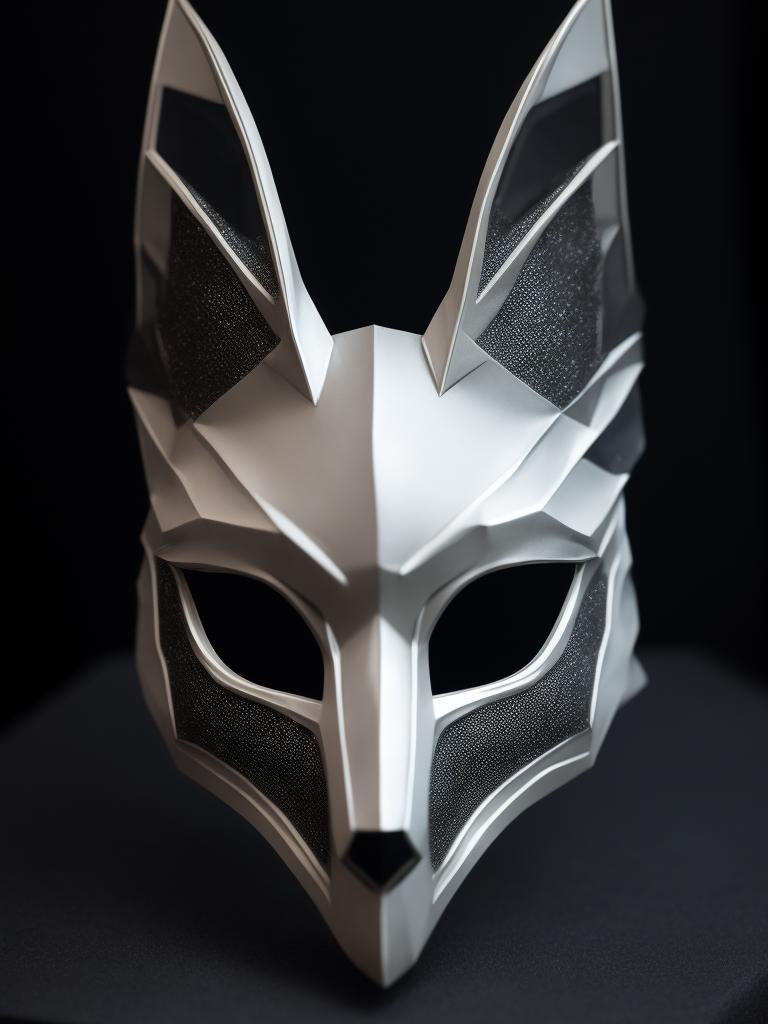 Jaya_Hess: Masquerade Mask laying on a display, clearly visible in the ...
