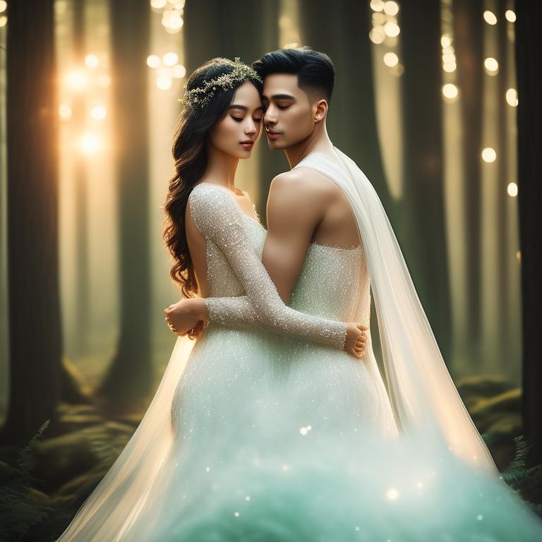 PhotoGeorge0427: younger man and woman Deep within the enchanted depths ...