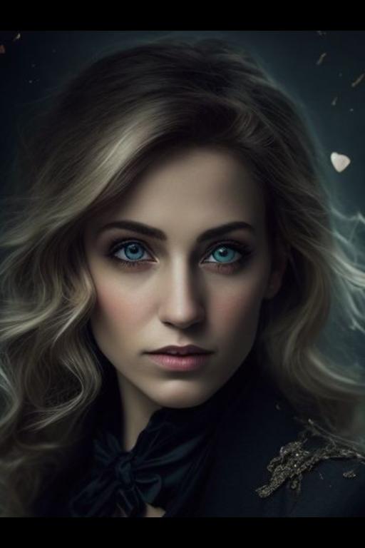 Huntress: Generate a set of realistic images featuring a young good ...