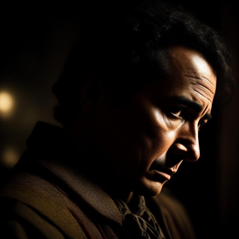 ck222: a photo of a sad clown from the 1800's