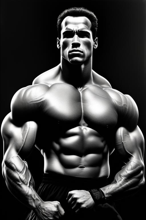 Arnold Schwarzenegger Ripped