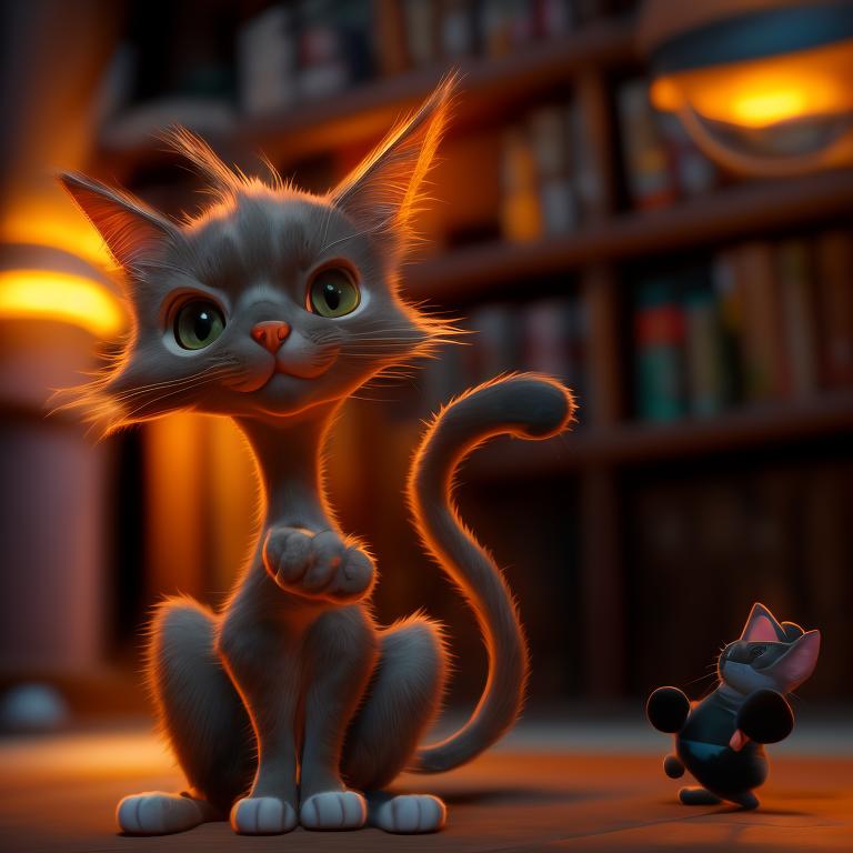 thiccFlair: Cat exhausted from chasing mischievous ninja mouse