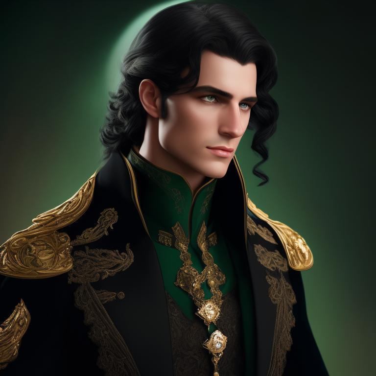 Desna: grown refined man, handsome and elegant, he has a muscular body ...