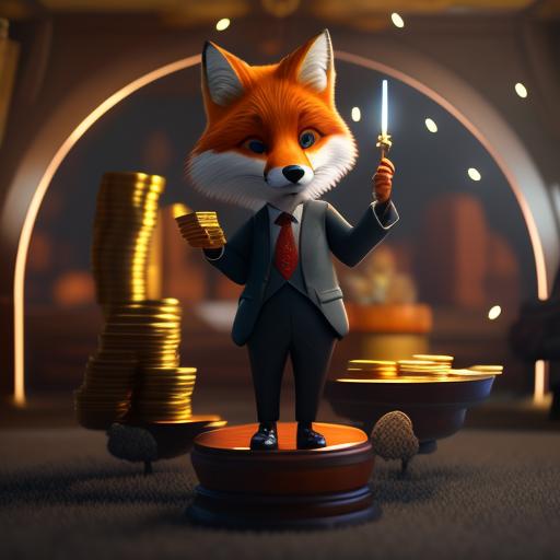 moatizadel: a mafia fox counting money