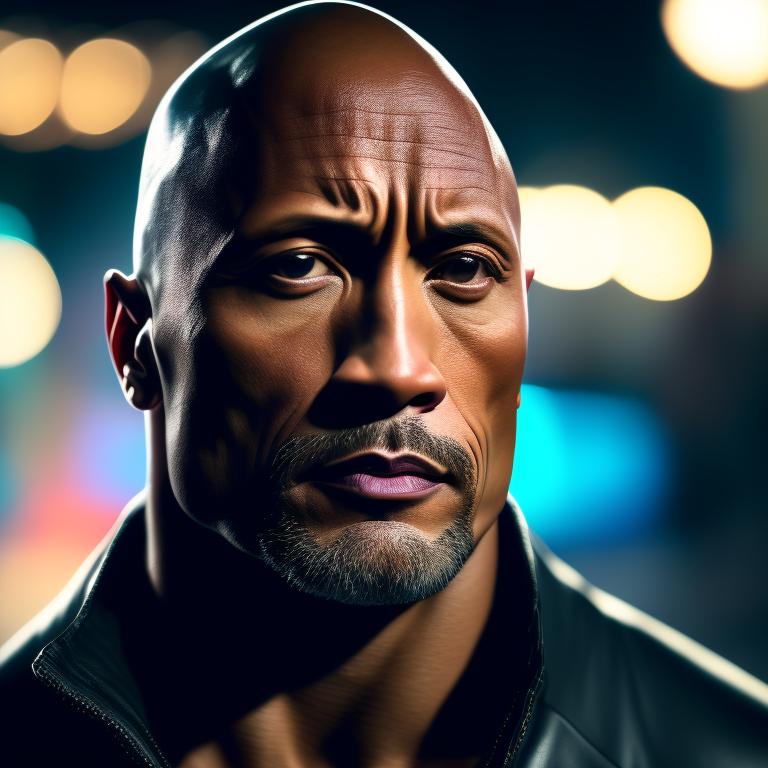 Dwayne Johnson Focus Gif