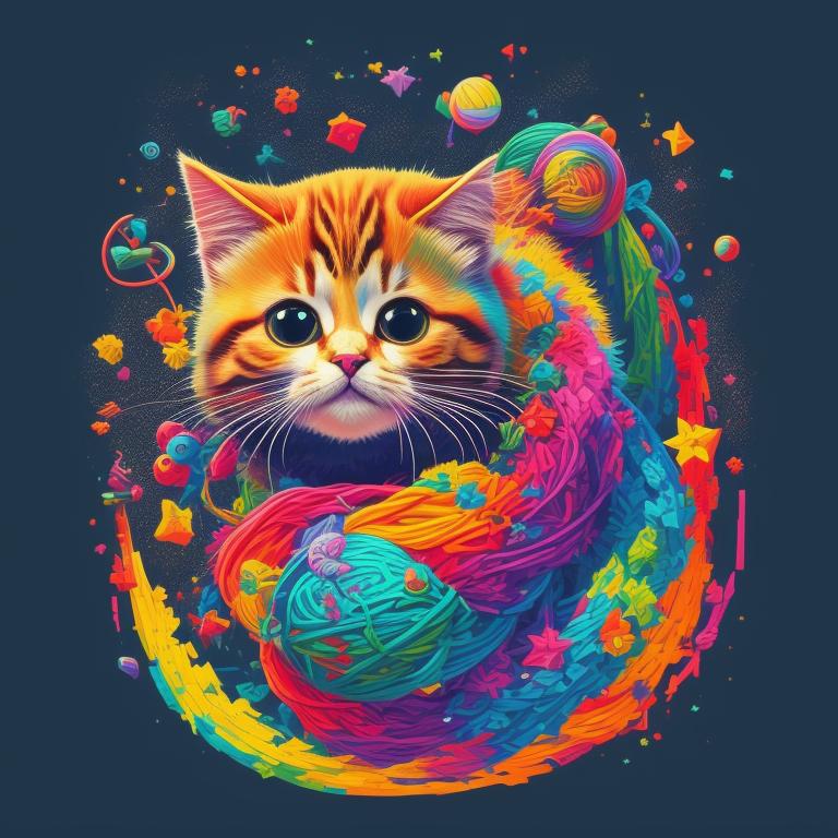 Max_Turbo: Pixel Cat T-Shirt Design