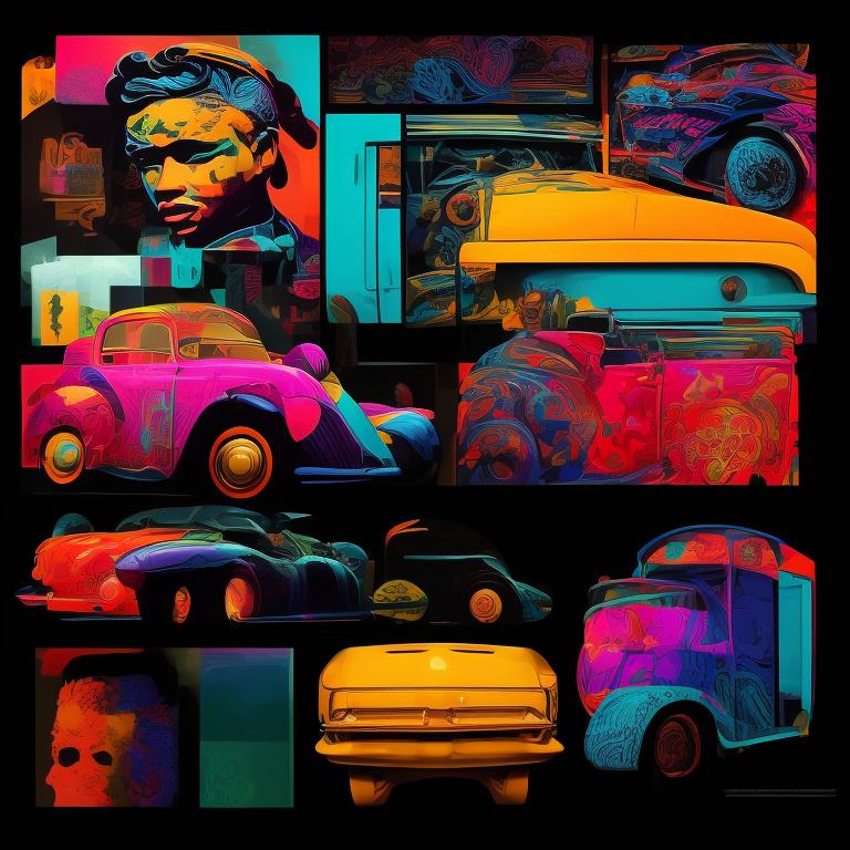 Max_Turbo: Color Palette Vehicle