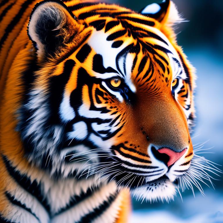 shameful-rat55: The majestic Snow Tiger