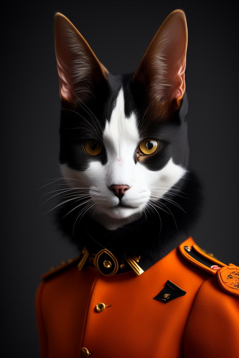 smoggy-tiger255: a female cat officer with black, orange and white fur ...