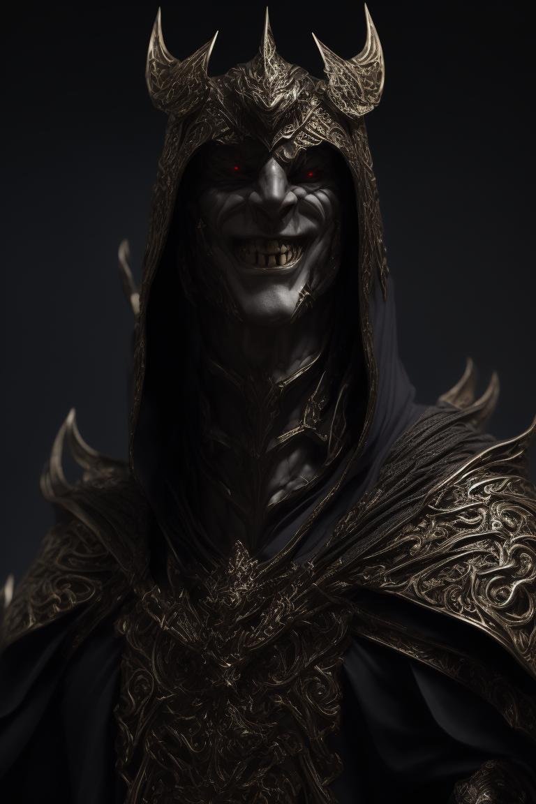 TonyStorm: Asmodeus, the god of lies, shapeless, humanoid silhouette ...