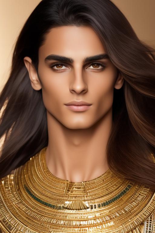Desna: young and handsome man with medium length chocolate brown hair ...