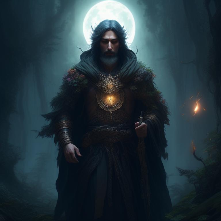 greedy-shrew44: Male human druid