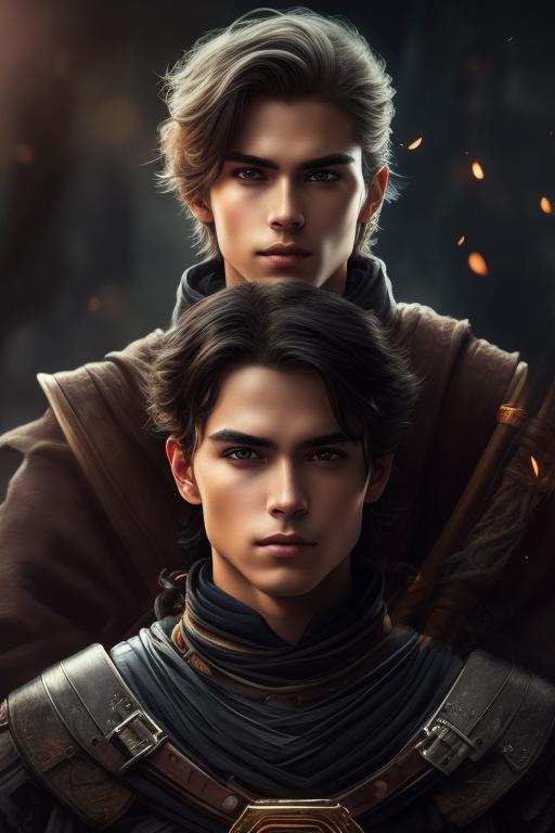 rdlaserna: Attractive male ninja, medium length hair, striking eyes ...