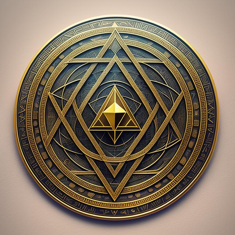 wan-loris286: The golden compass, triangle overlapping circle