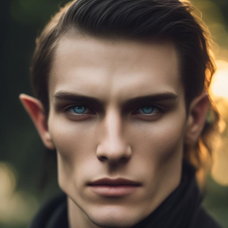 hard-hornet854: Elven male, tall, lean physique. Pale complexion. His ...