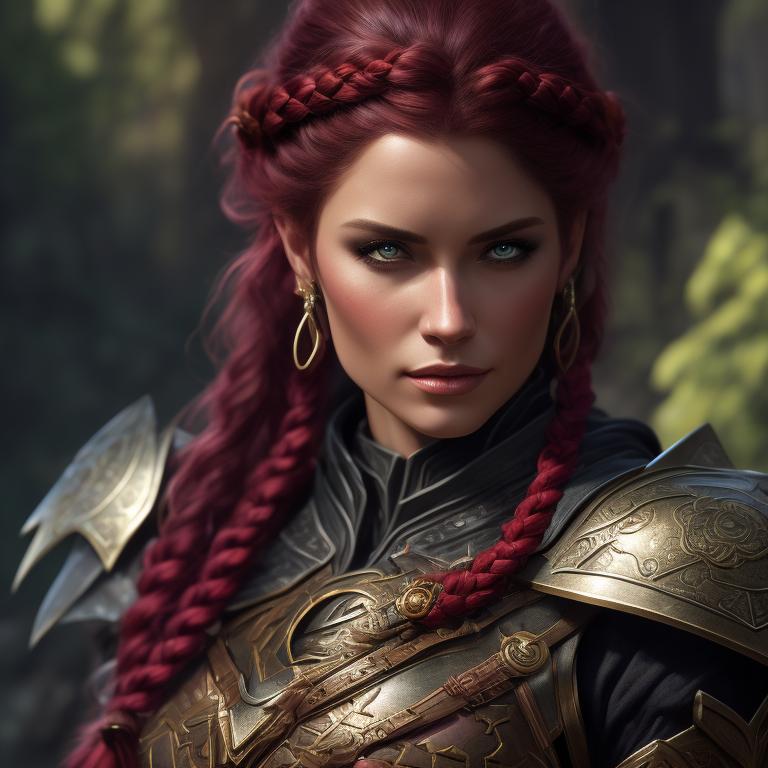 Female Paladin Pathfinder