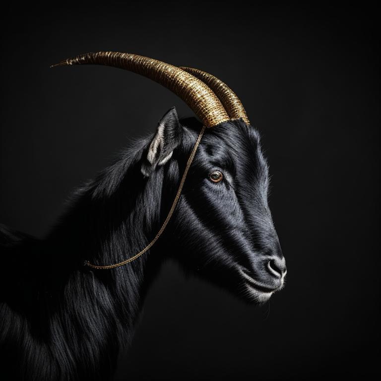 Goat Profile Silhouette