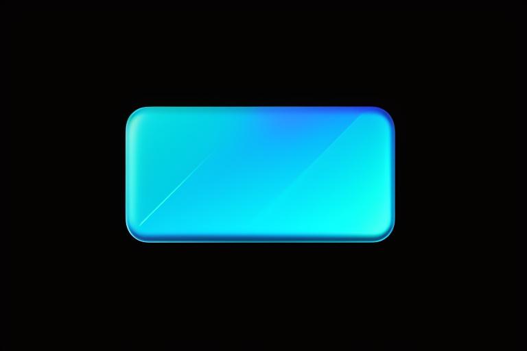 ChaosCode: UI button, metallic style, inner glow, gradient, techno feel ...