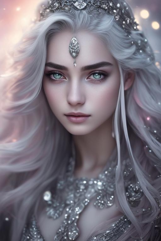 Girl With Silver Eyes