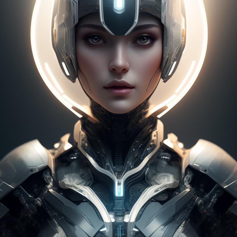 Futuristic Female Robots