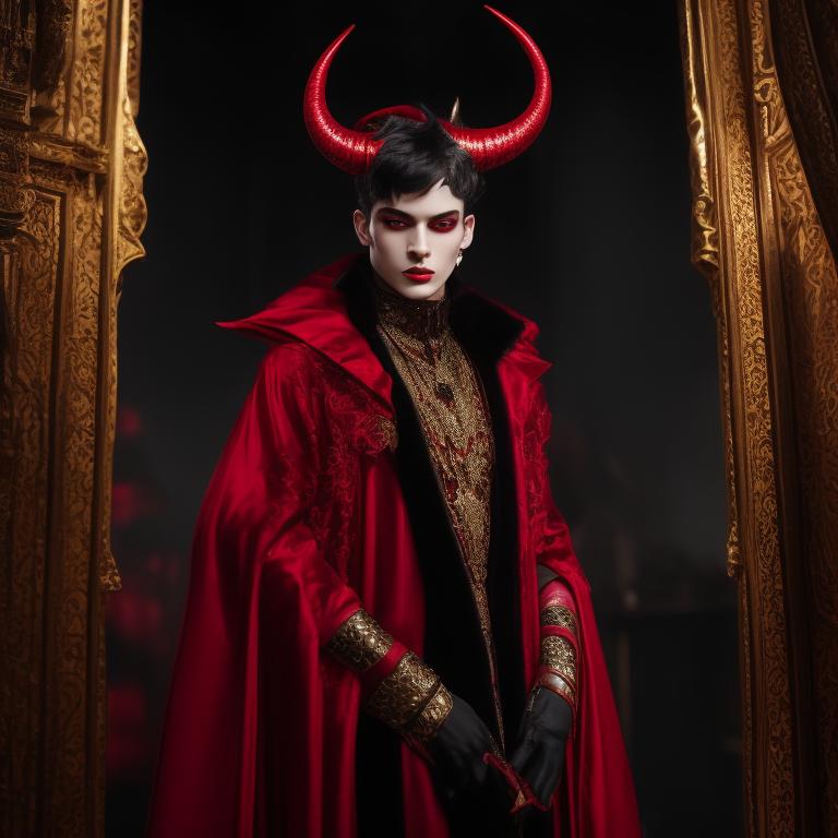 untidy-gull82: red-robed temptation: the enigmatic tiefling of the ...