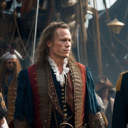 marabelleblue: Heath Ledger as a pirate