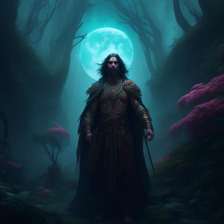 greedy-shrew44: Male human druid