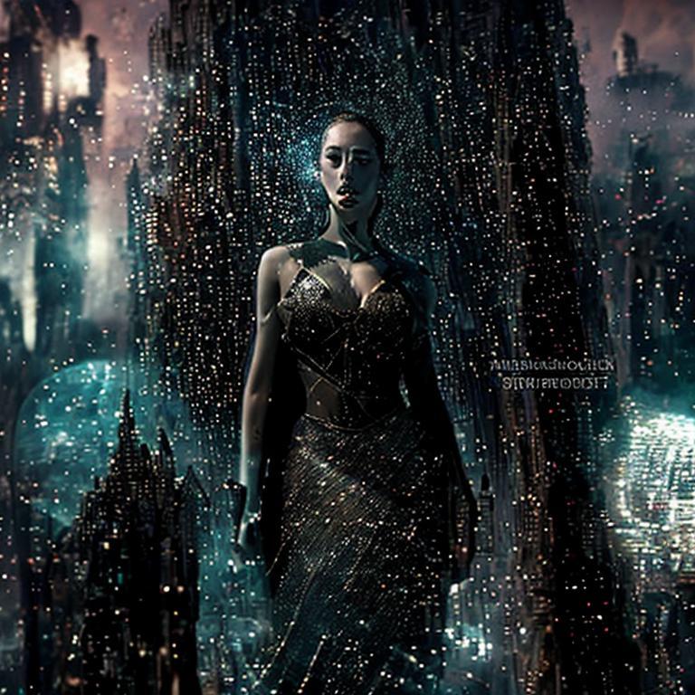 big-lu_310: an enchantingly haunting woman, mermaid, siren, dark brown ...