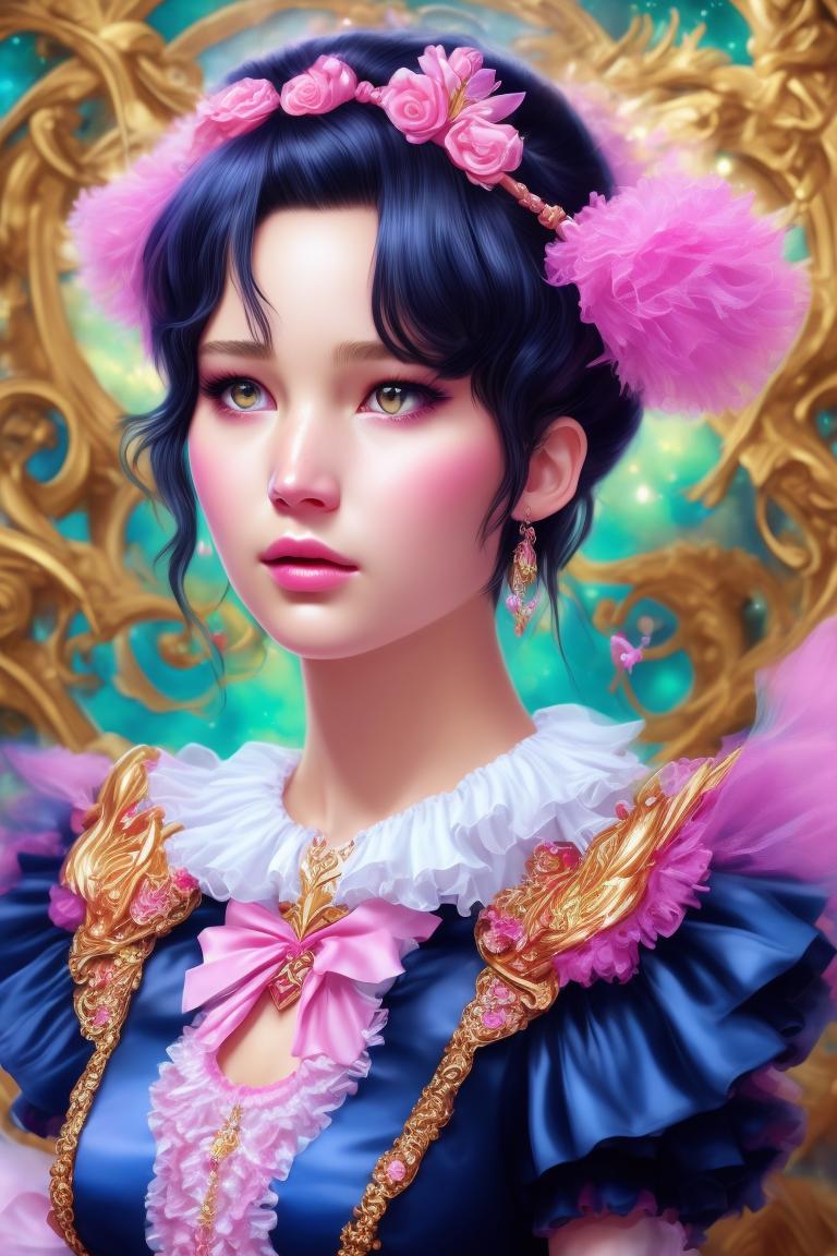 Jaya_Hess: 19 year old Jennifer Lawrence with black hair, Inspired by ...