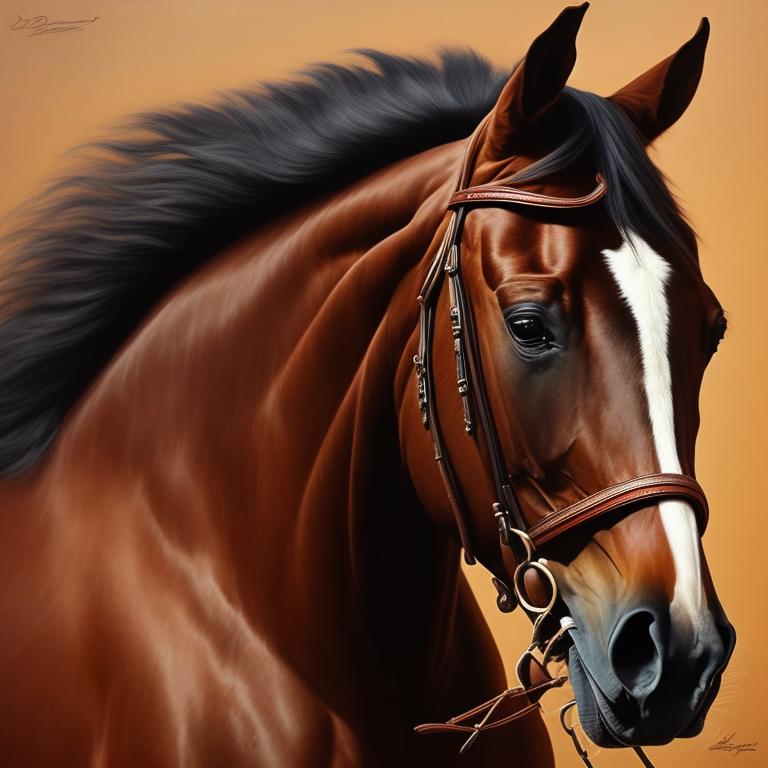 Desna: elegant arabian horse