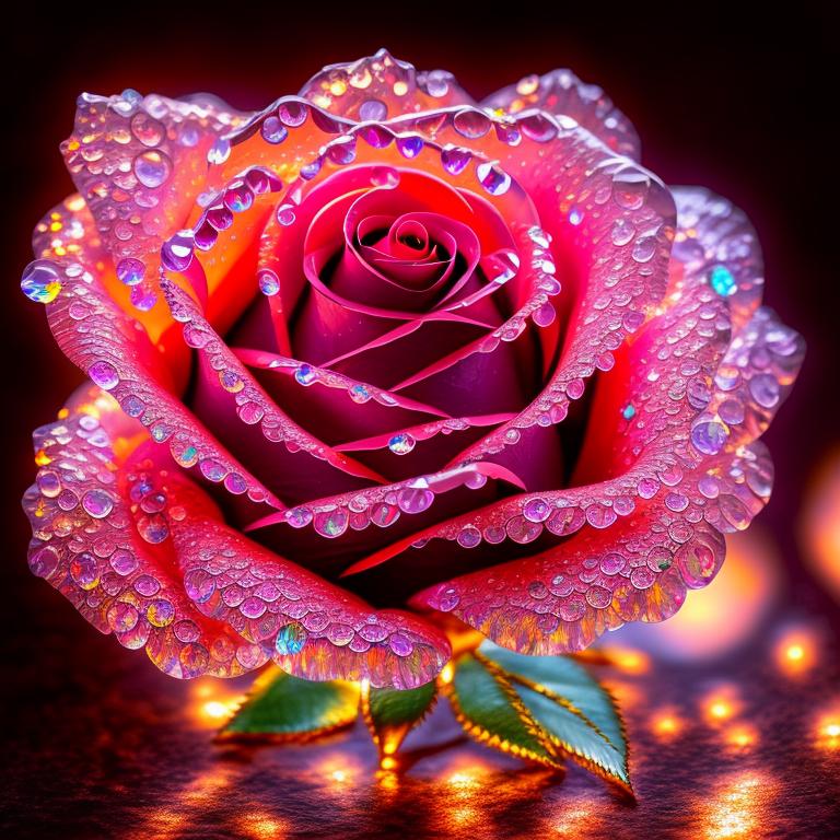 Foul-Rabbit: A stunningly crafted ((red rose)) fashioned from the ...