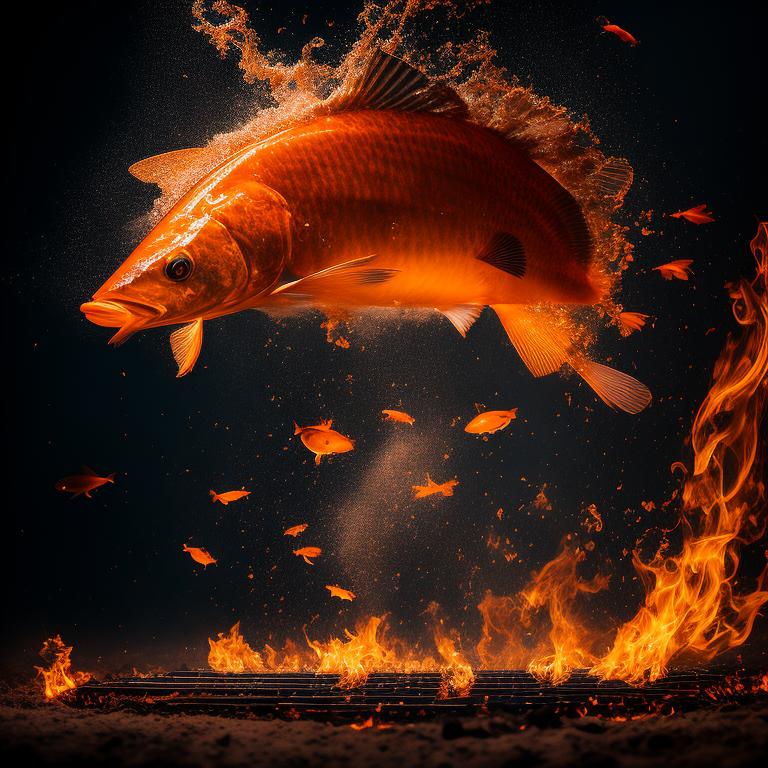 blue-manatee8: barbeque fish