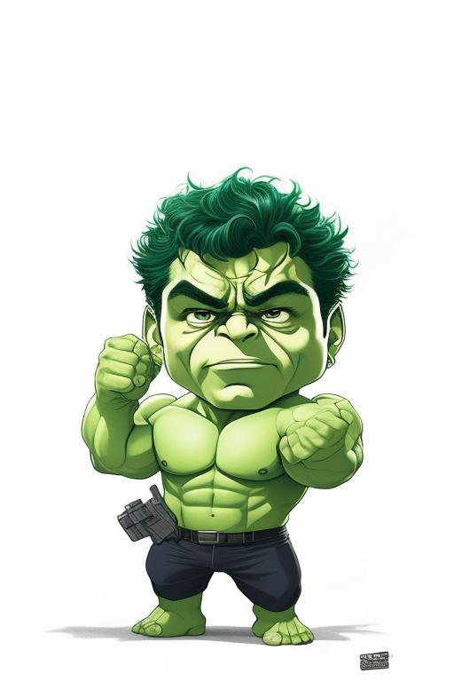 Chibi Hulk Avengers