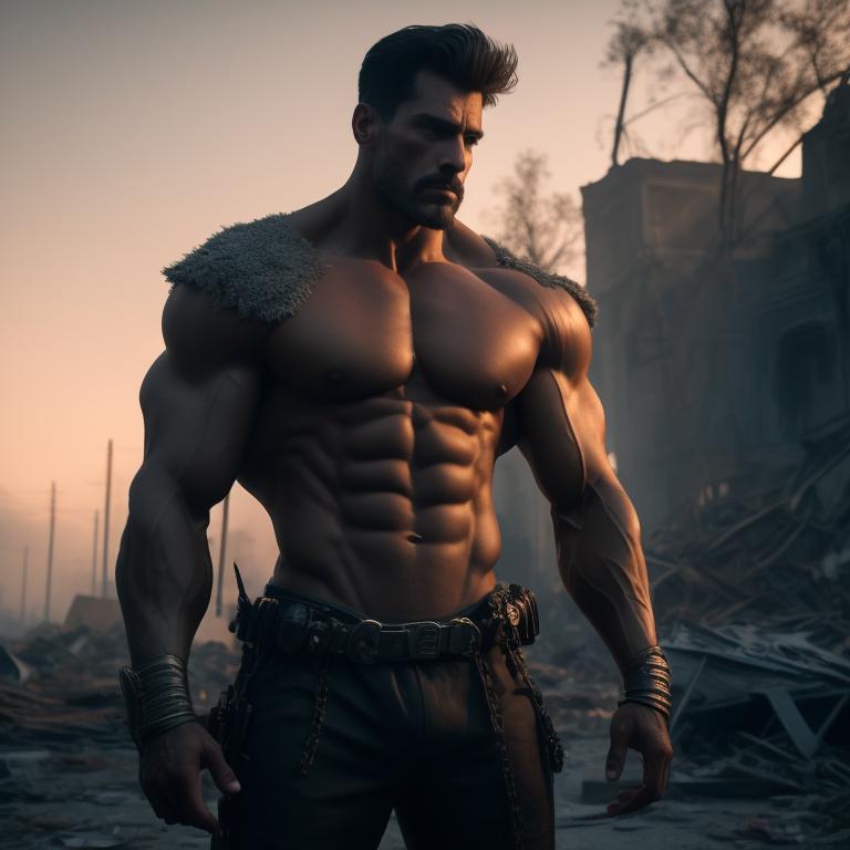 numb-lion962: A tall muscular, god- like man standing in the middle of ...