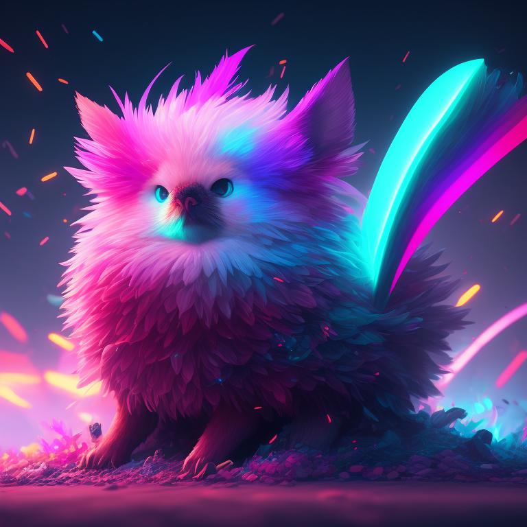 Fayzan: A digital landscape with various devices floating on islands ...