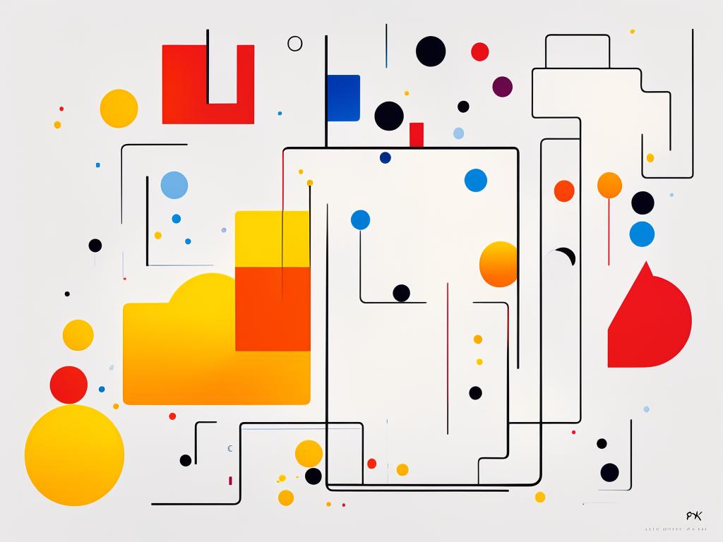 DavidParke: clean line art kadinsky