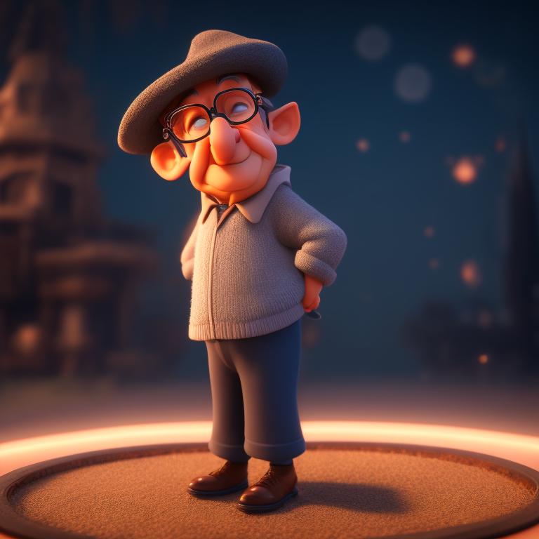 Pixar Old Man