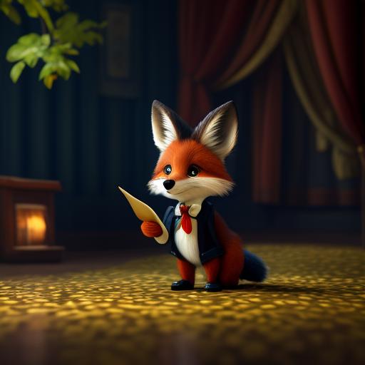 shameful-rat55: A mischievous fox donning a dashing tuxedo