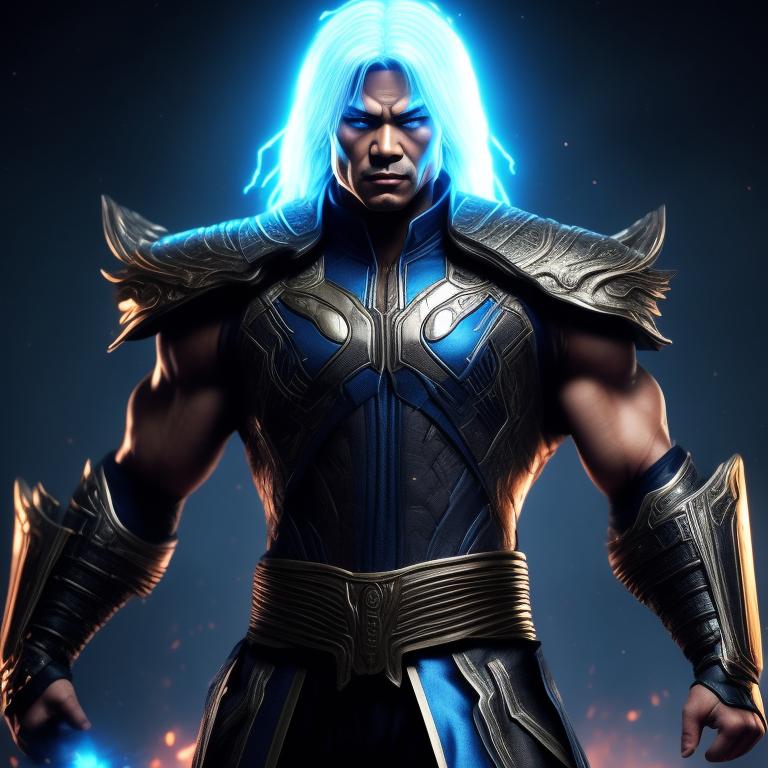 zany-ape528: Raiden, God of Thunder from Mortal Kombat.