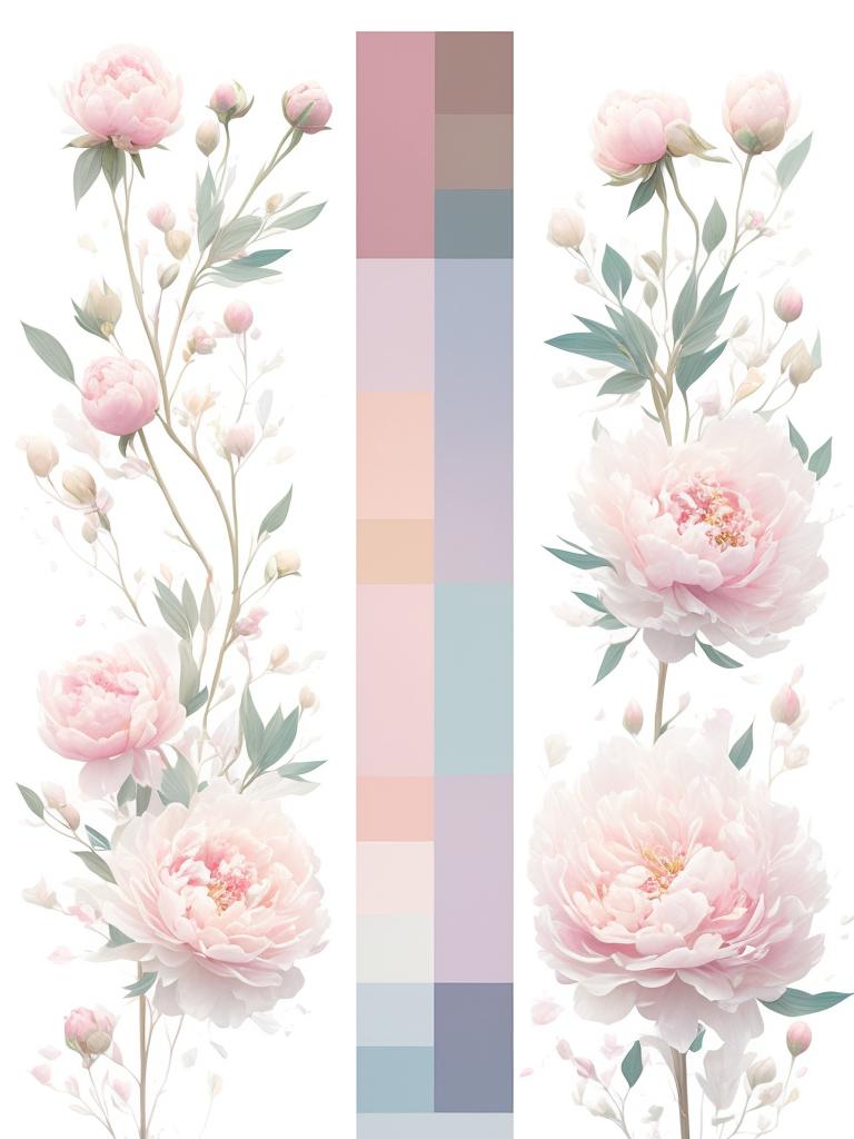 mantio.eu: peonies and delicate colors explosion, light palette, white ...