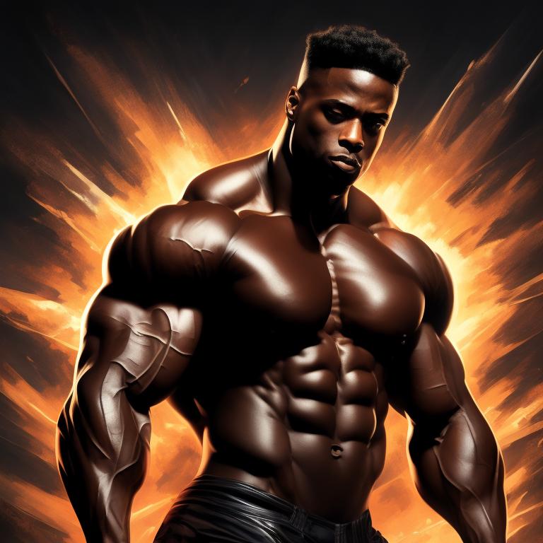 mealy-eel700: Sam Wilson portrayed as a bodybuilder